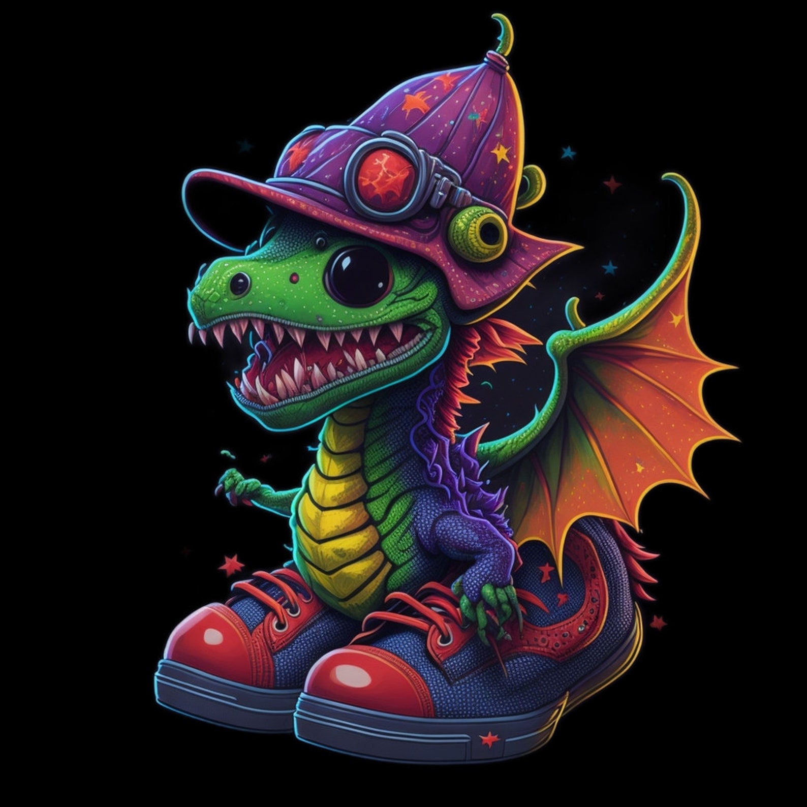 Magic Dragon Clipart Bundle, Rainbow Dragon Clipart, Dragon Digital ...