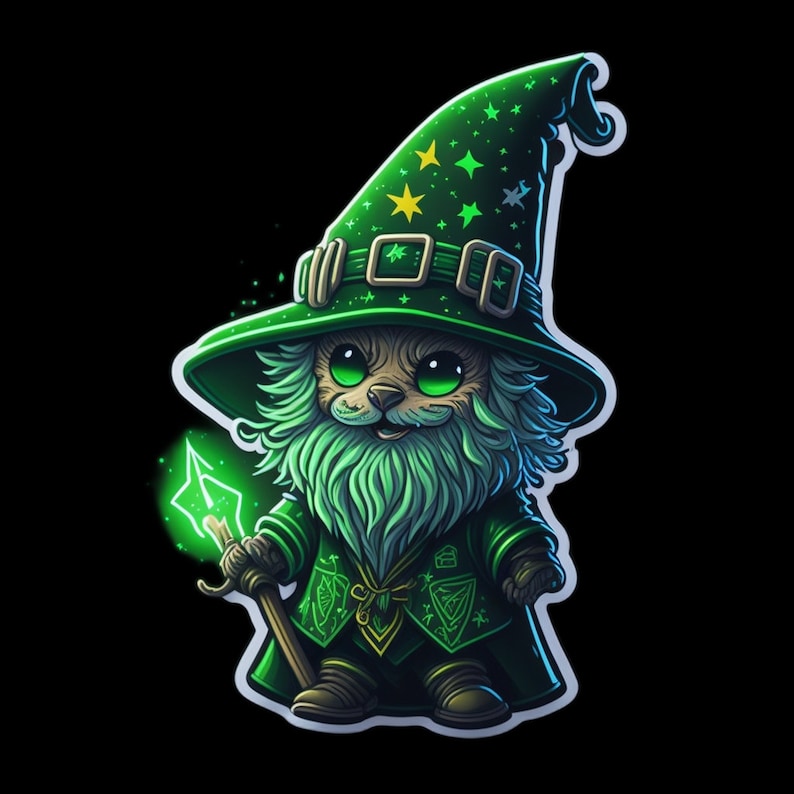 Magic Wizard Clipart Bundle, Wizard PNG Bundle, Wizard Digital ...