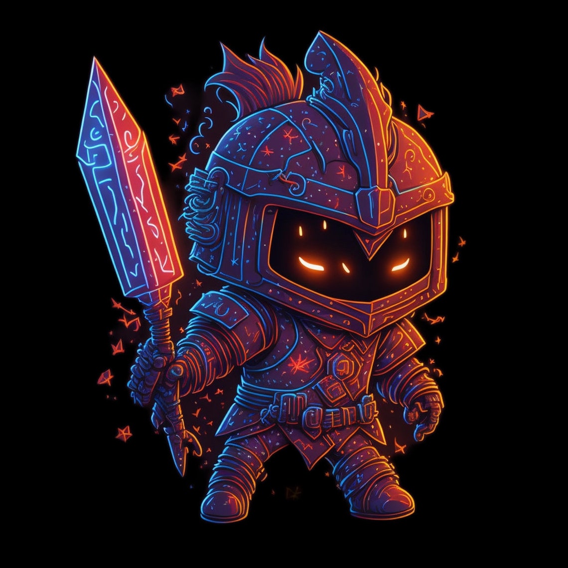 Magic Knight Clipart Bundle Red Knight Clipart Knight - Etsy