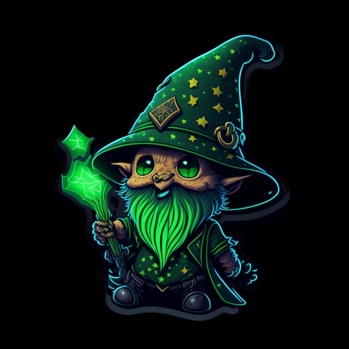 Magic Wizard Clipart Bundle, Wizard PNG Bundle, Wizard Digital ...
