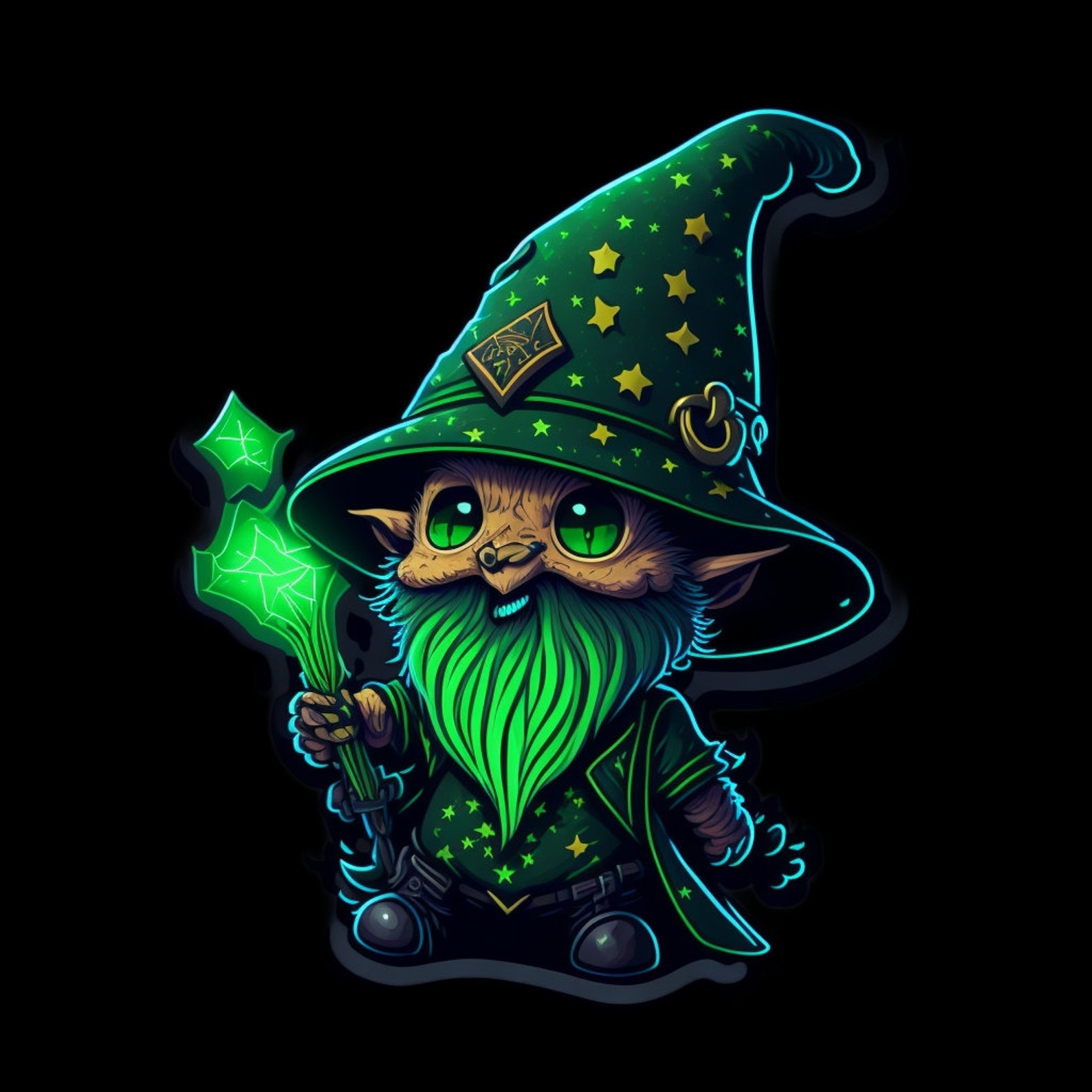 Magic Wizard Clipart Bundle, Wizard PNG Bundle, Wizard Digital ...