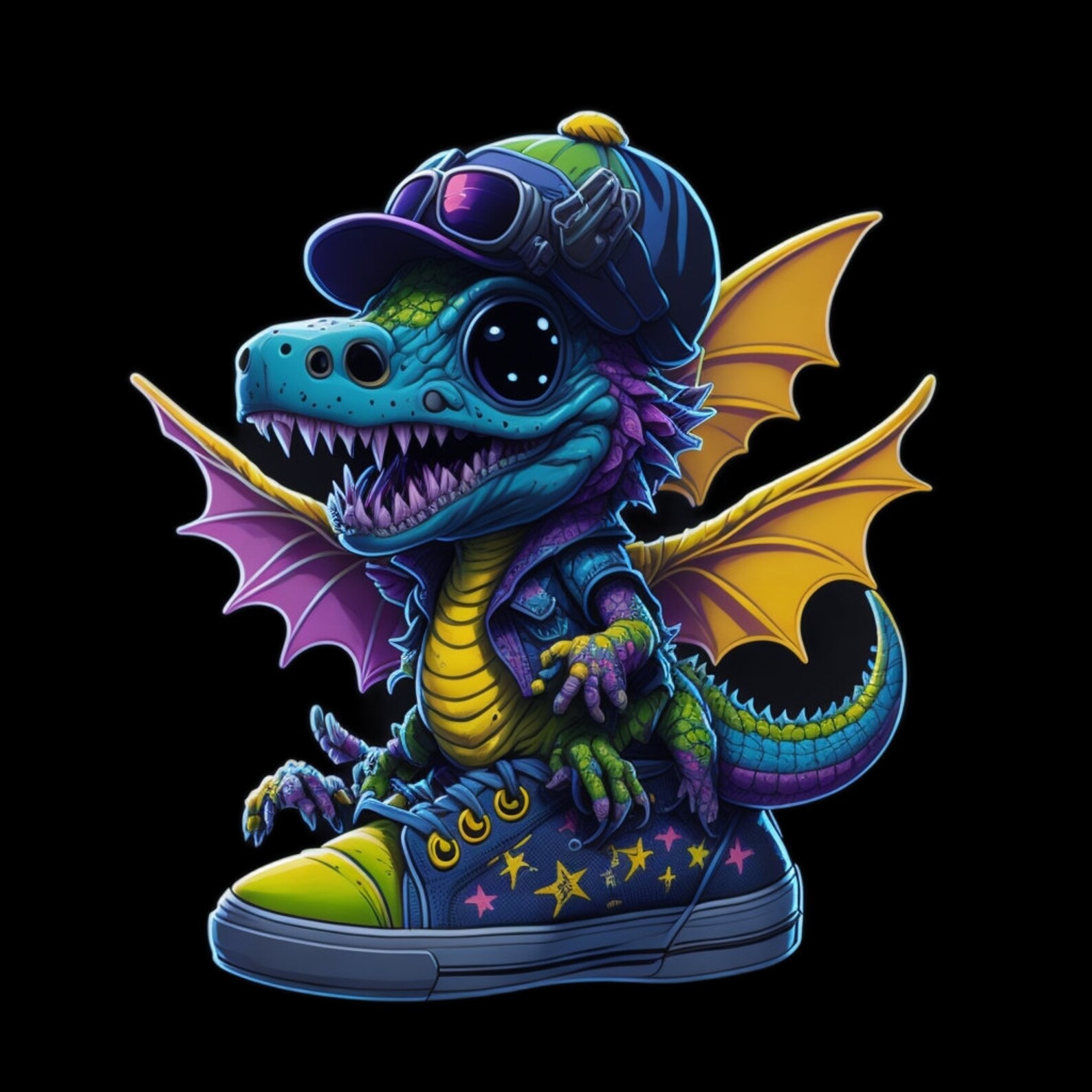 Magic Dragon Clipart Bundle, Rainbow Dragon Clipart, Dragon Digital ...