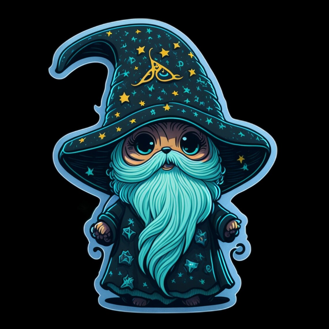 Magic Wizard Clipart Bundle, Wizard PNG Bundle, Wizard Digital ...