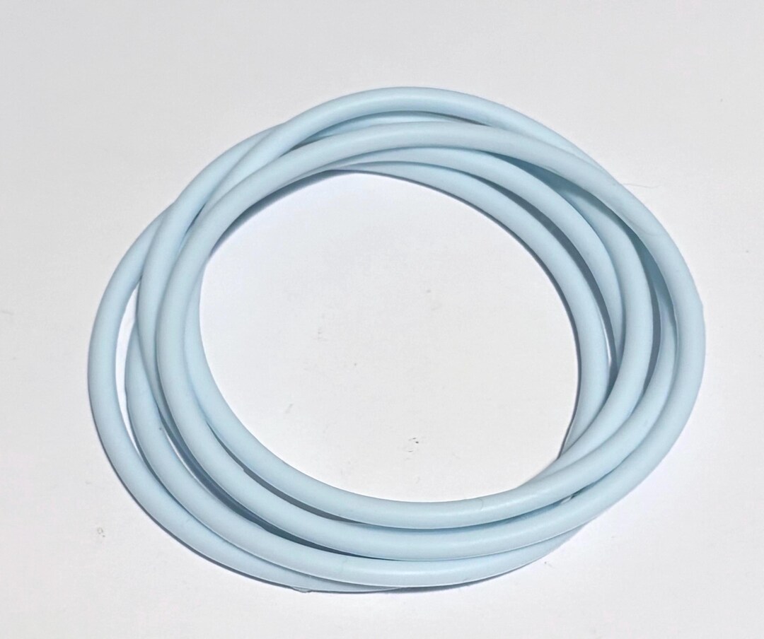 Silicone Jelly Bracelet, 80s, Silicone Bracelet, Light Blue, Friends ...