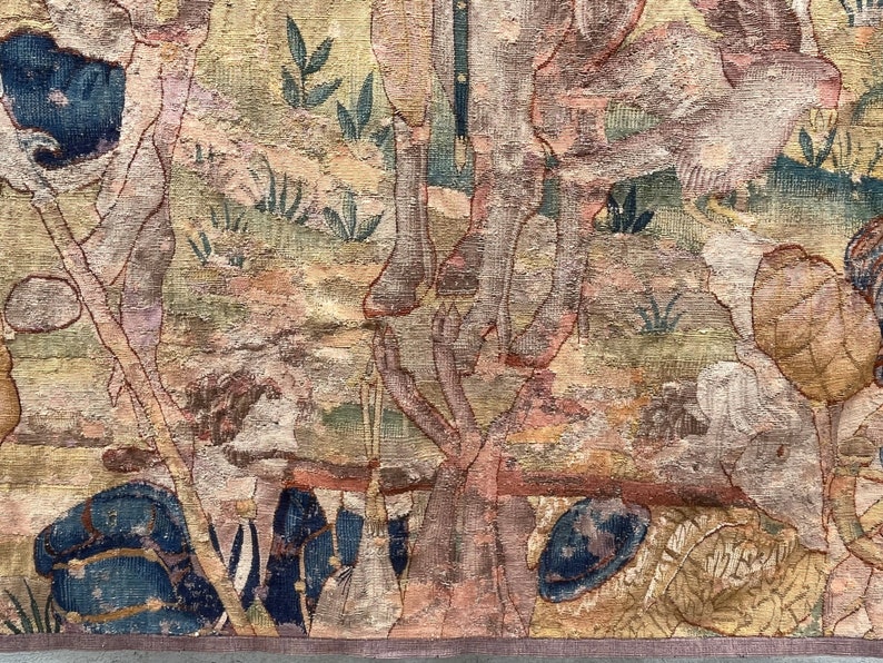 A Medieval Style 18th Century Tapestry With Horses - Etsy