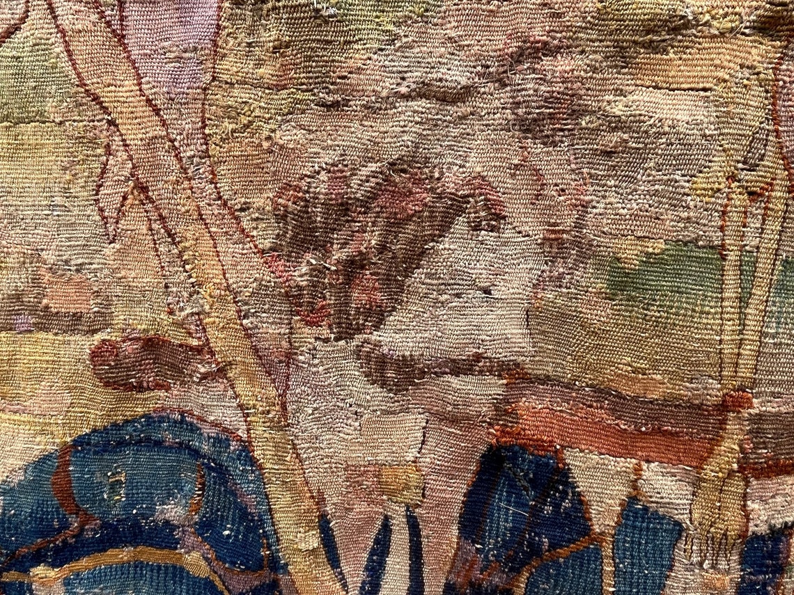 A Medieval Style 18th Century Tapestry With Horses - Etsy