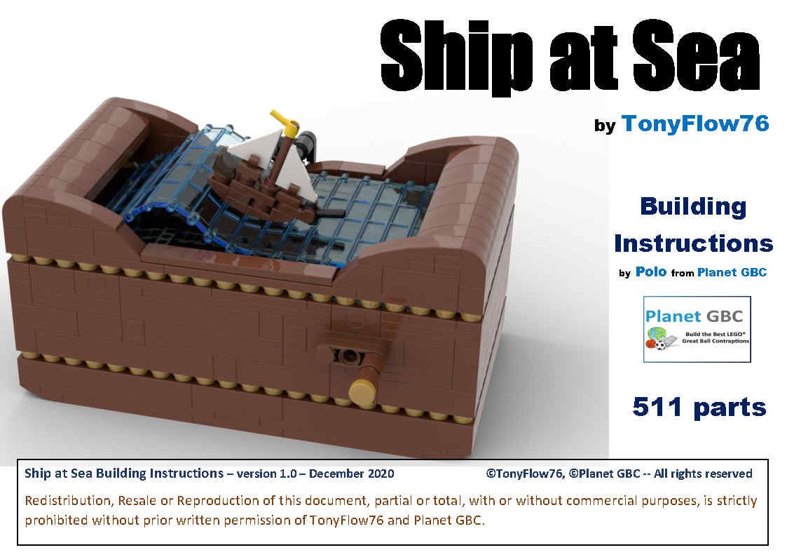 LEGO Building Instructions - Ship at Sea - Automata Made With LEGO ...