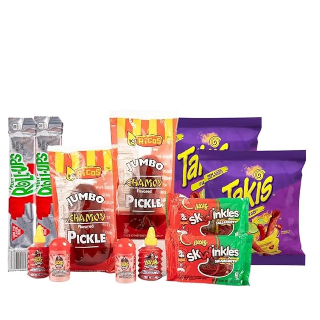 CHAMOY PICKLE KIT Takis Fuego Pickle Chamoy Pickle Gift Deluxe Pickle ...