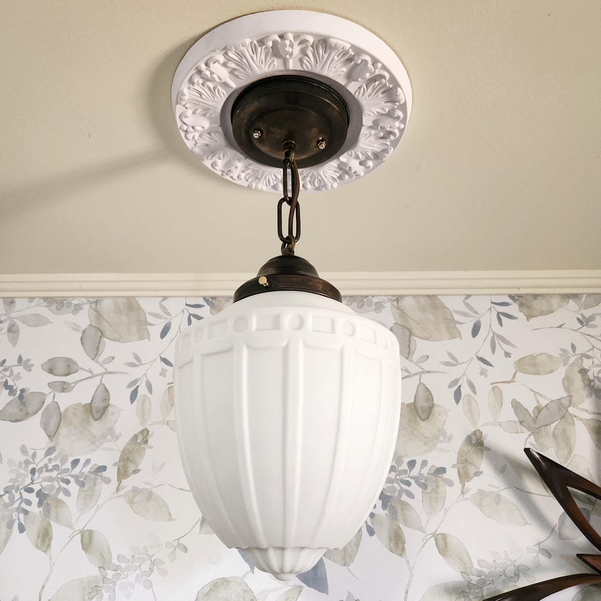 Antique Vintage 1910's - 1930's Victorian Ceiling Light Fixture ...