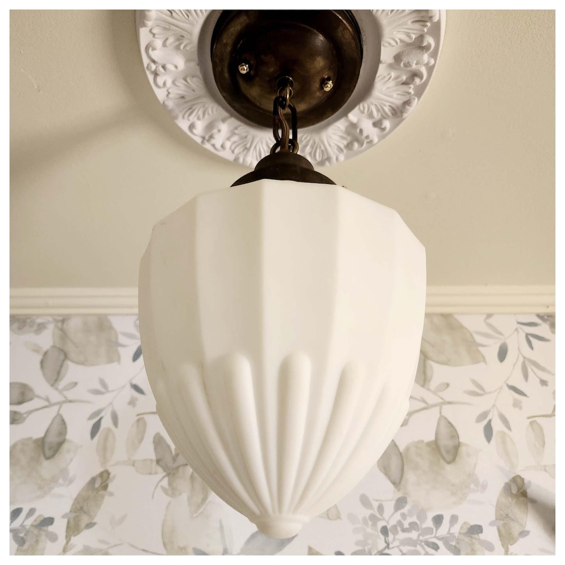 035 Antique Vintage 1910's 30's Victorian Ceiling Light Fixture ...