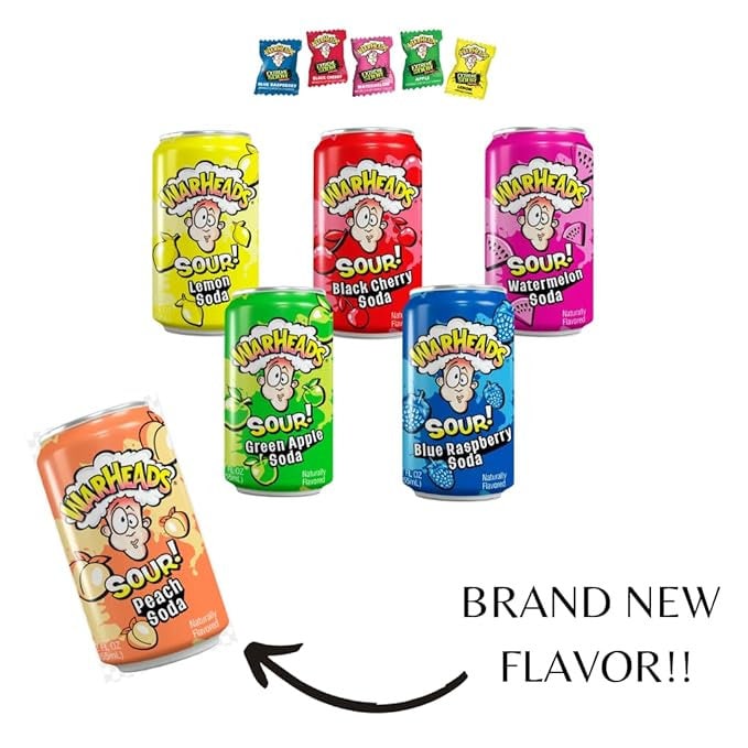 CANDY AND SODA Set Soda Party Pack Candy and Soda Duo Flavored Soda ...