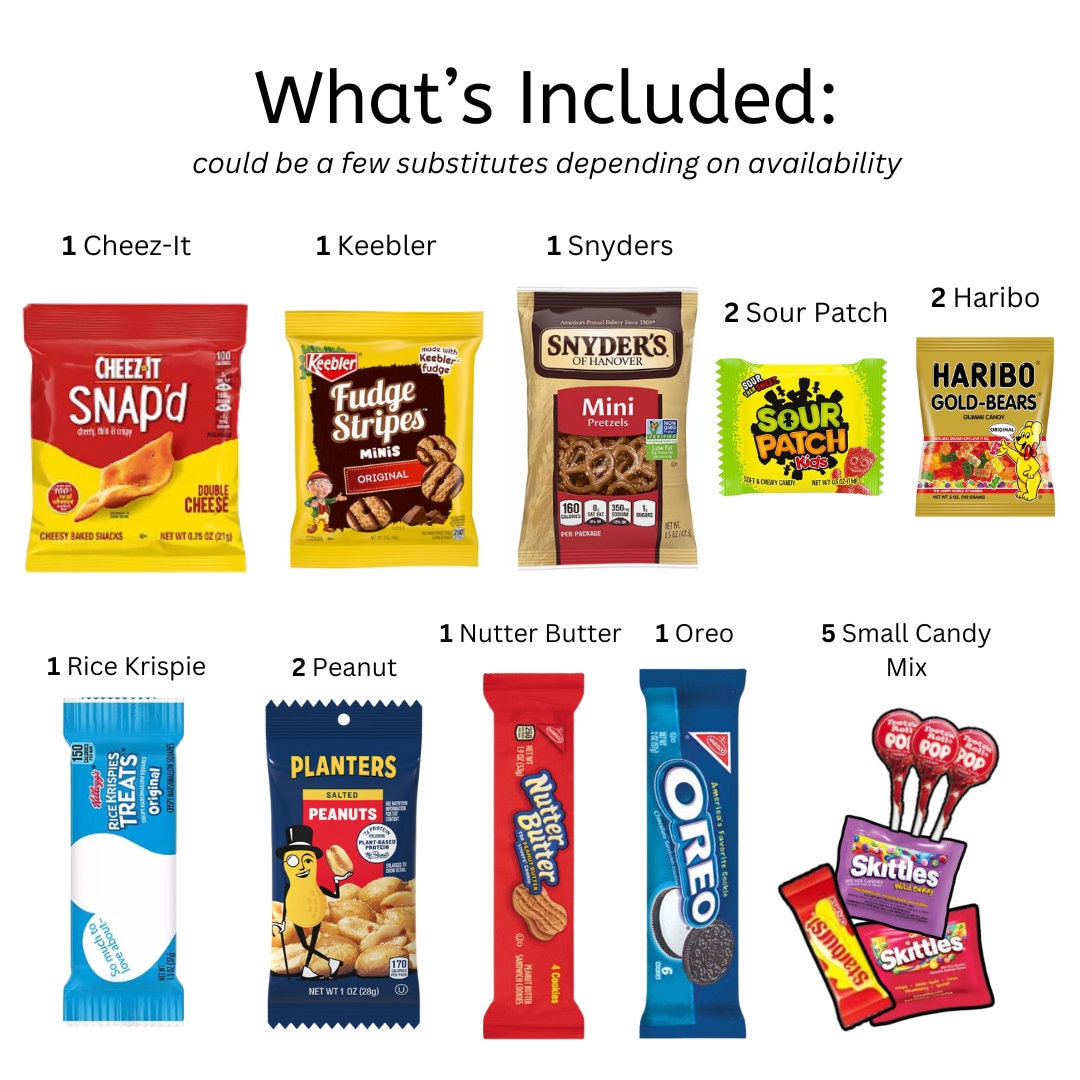 ROAD TRIPS SNACK Box Variety Snack Bundle Occasional Snack Box Care ...