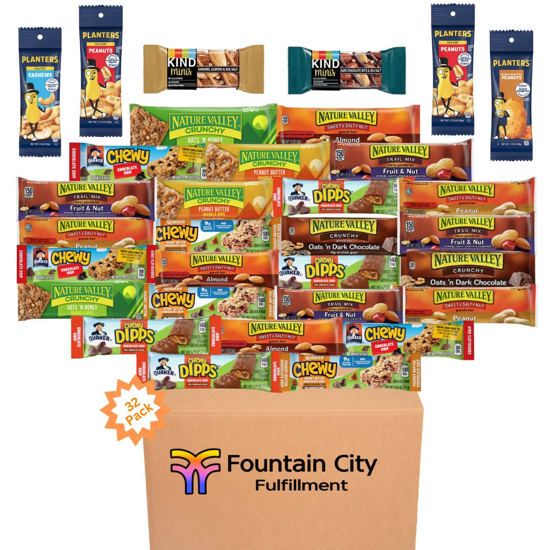 DELICIOUS SNACK PACK Variety Snack Bundle Brands Snack Pack Balanced ...