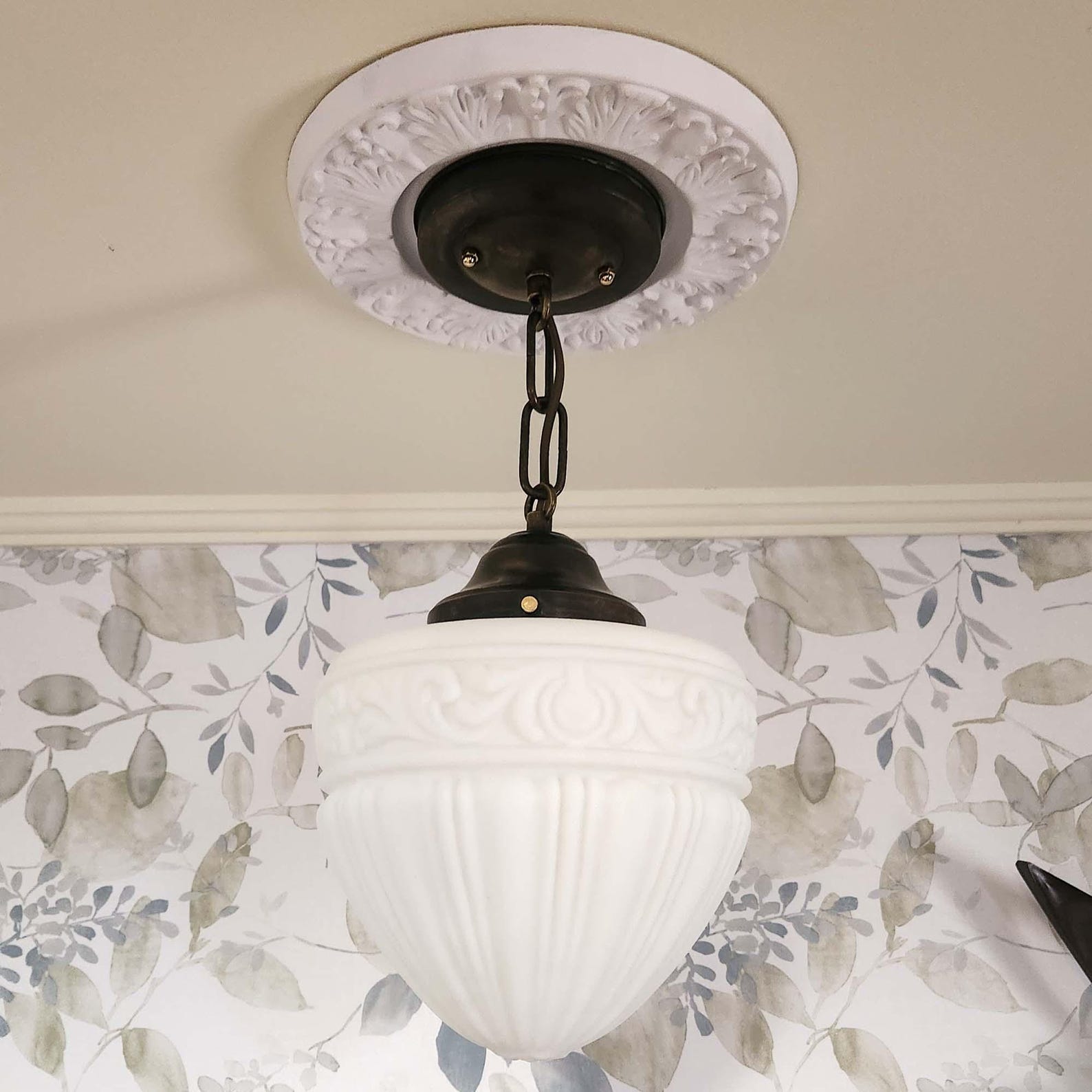 Antique Vintage 1910's - 1930's Victorian Ceiling Light Fixture ...