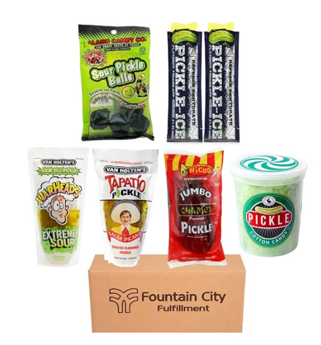 DELUXE PICKLE PACK Pickle Variety Pack Pickle Snack Pack Pickle ...