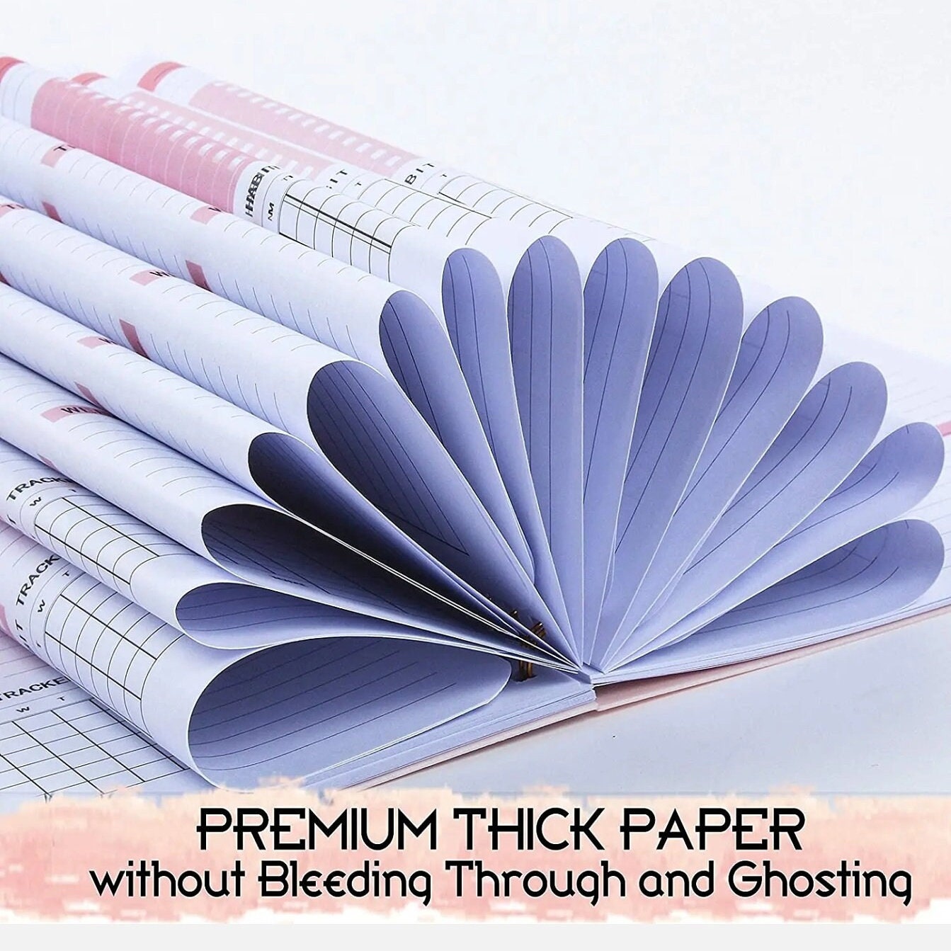 Pink Undated Weekly Planner With to Do List and Habit Tracker - Etsy