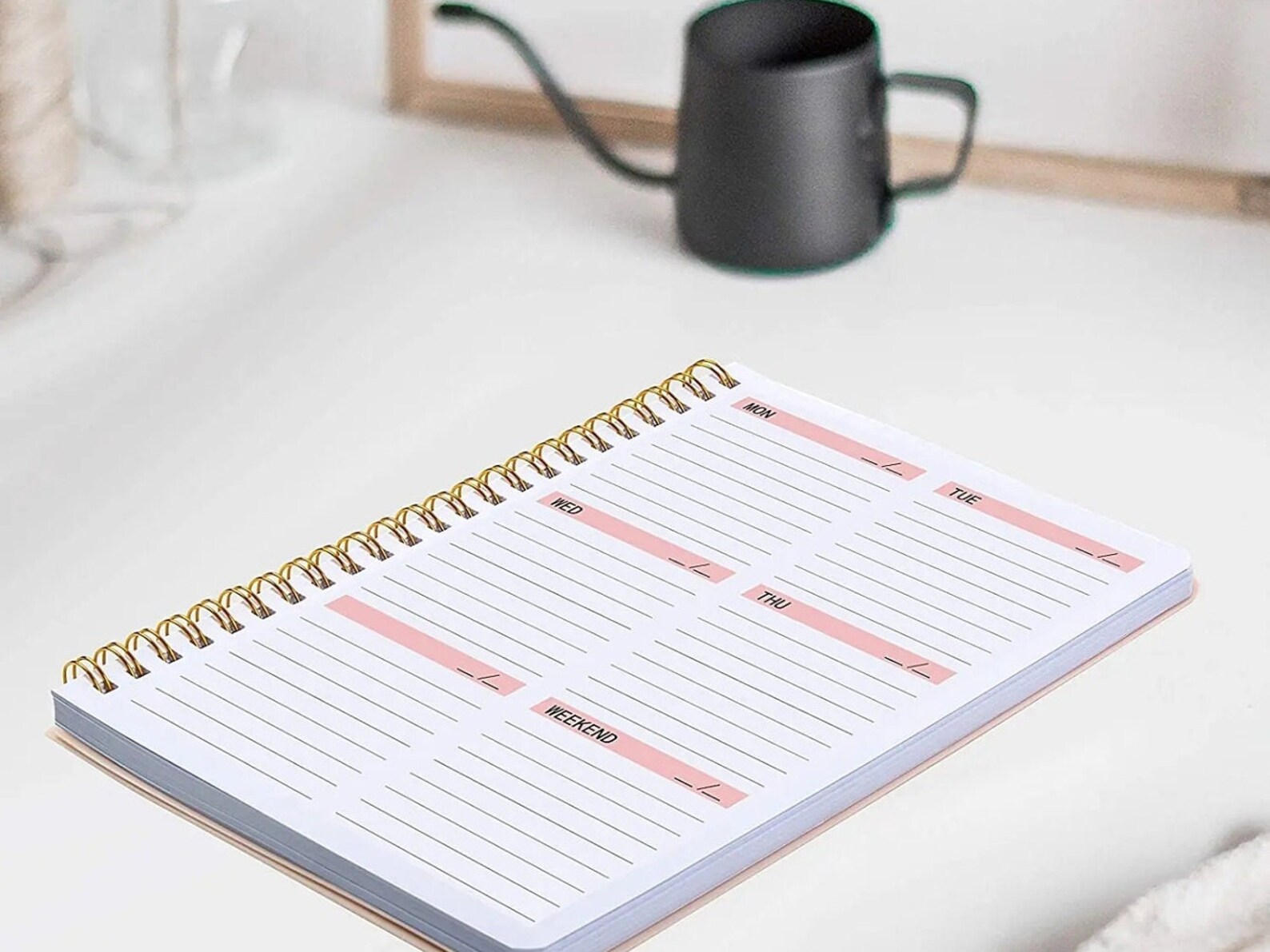 Pink Undated Weekly Planner With to Do List and Habit Tracker - Etsy