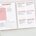 Pink Undated Weekly Planner With to Do List and Habit Tracker - Etsy