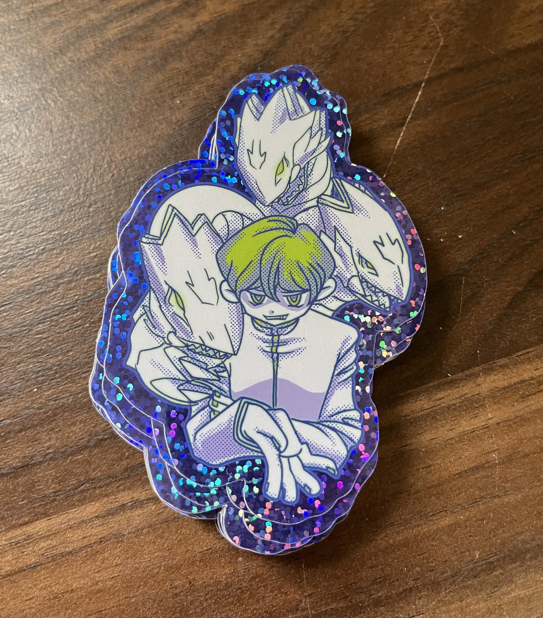Seto Kaiba Season 0 Inspired Glittery Waterproof Sticker - Etsy