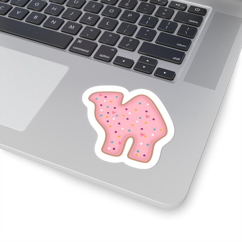 Cute Cookie Camel Stickers - Playful Laptop Decals, Fun Party Favors ...