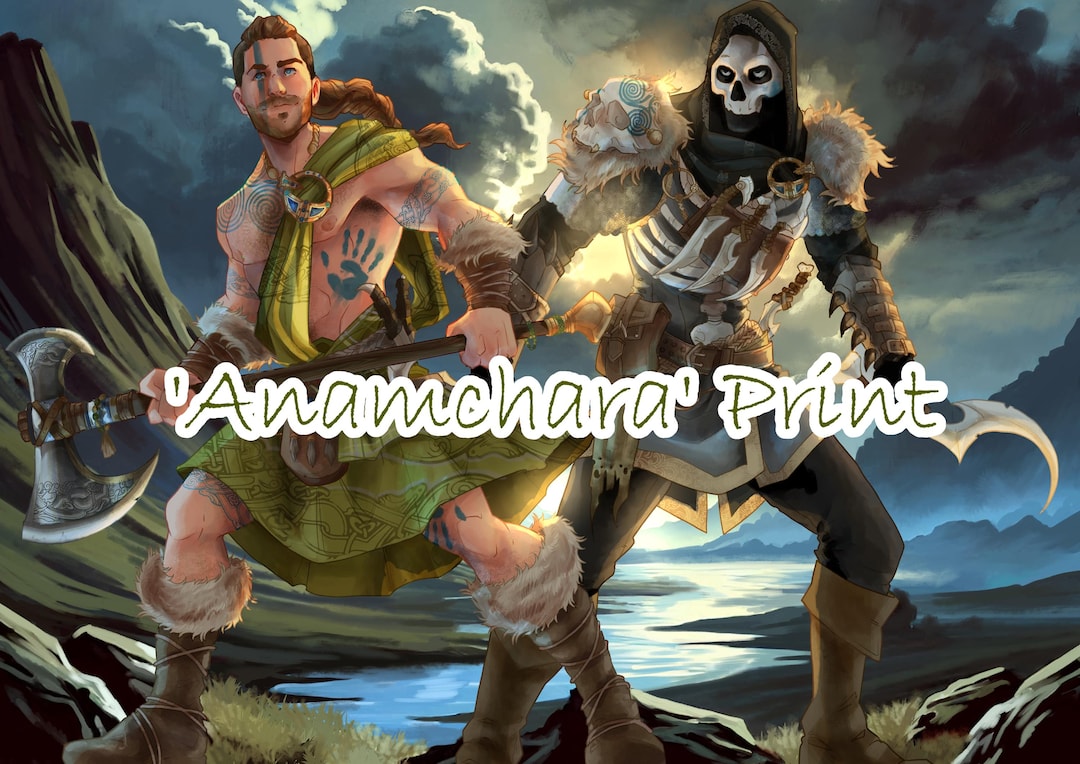 Ghostsoap Anamchara' Fanart Print - Etsy
