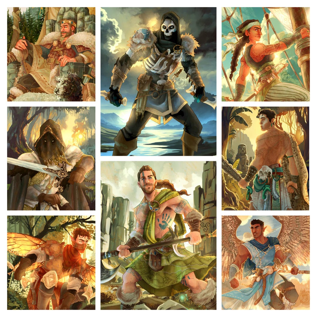 Fantasy Cod Fanart Prints - Etsy
