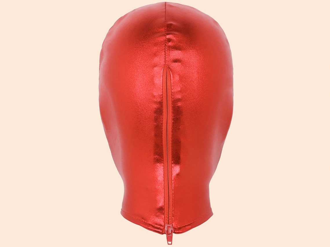 Bdsm Hood Bondage Mask Fetish Mask Sex Face Mask Sex Hood Etsy