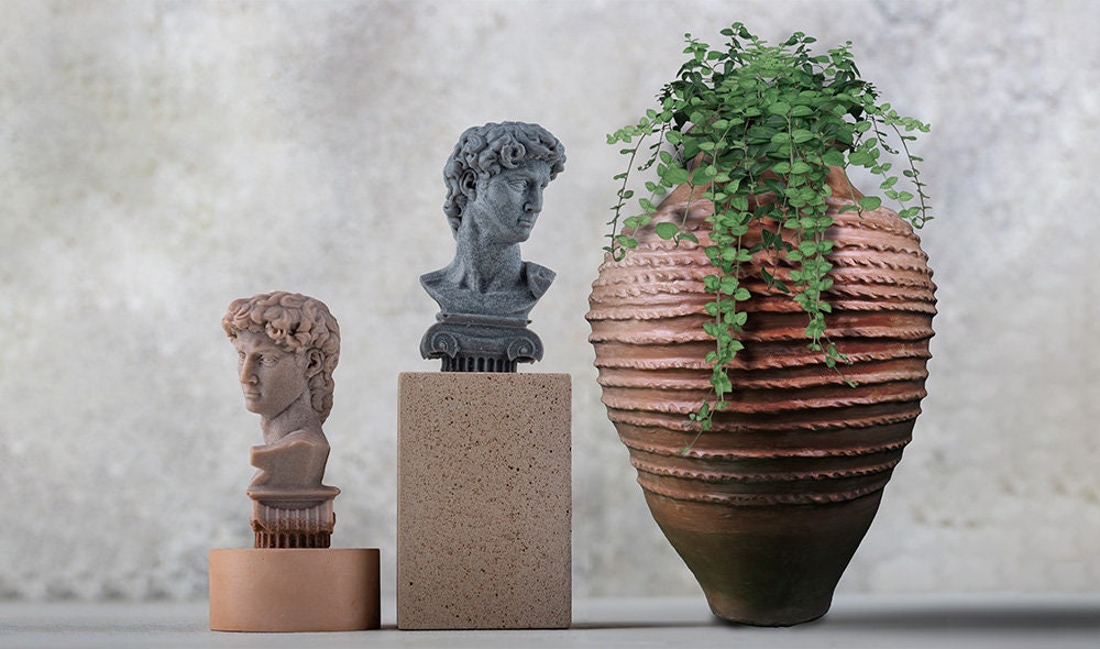 Handmade GFRC Large Planter With Stand, Indoor Outdoor Use - Etsy