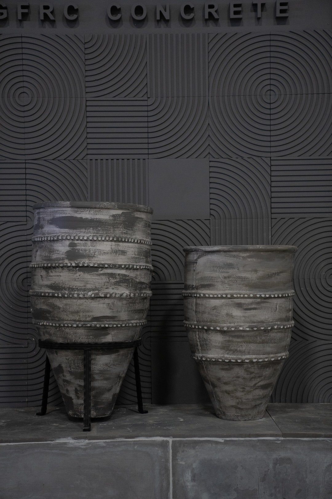Handmade GFRC Concrete Planter, Large Indoor Outdoor Planter - Etsy