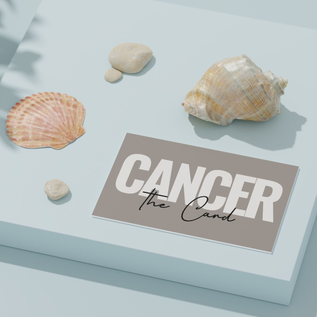 The Cancer Card, Cancer Support Card, New Cancer Diagnosis, Cancer ...