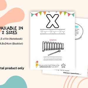 My ABC Coloring Book, Printable Alphabet Coloring Pages, ABC Trace ...