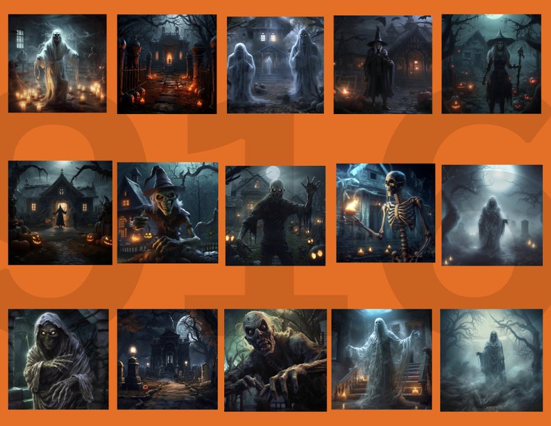 Halloween Scary Digital Art, Spooky Halloween Pictures, Halloween ...