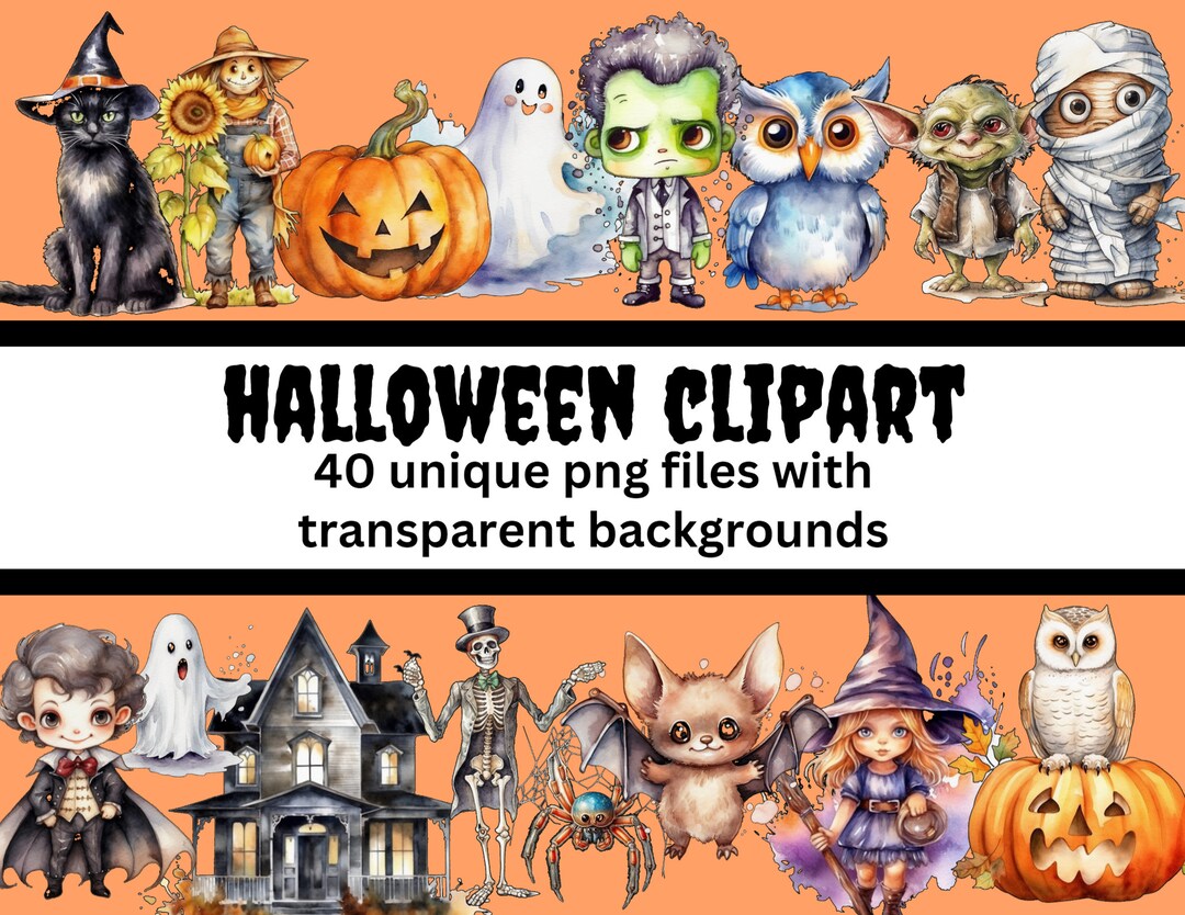 Halloween Clipart, Halloween Digital Images, Halloween Images ...