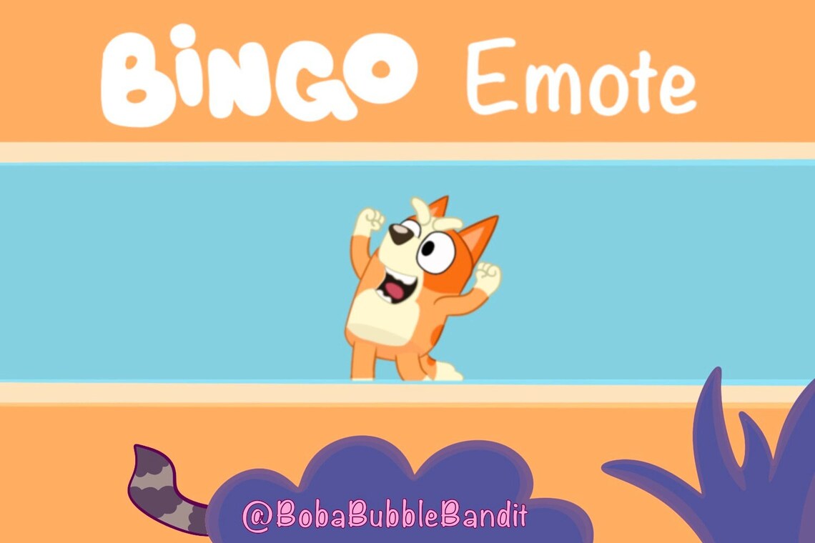 Bingo Reaction Emote - Etsy