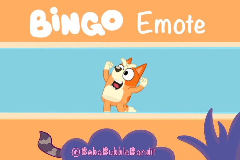 Bingo Reaction Emote - Etsy
