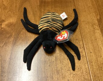 Ty Beanie Baby Spinner the Spider Rare Ty Beanie Babie - Etsy