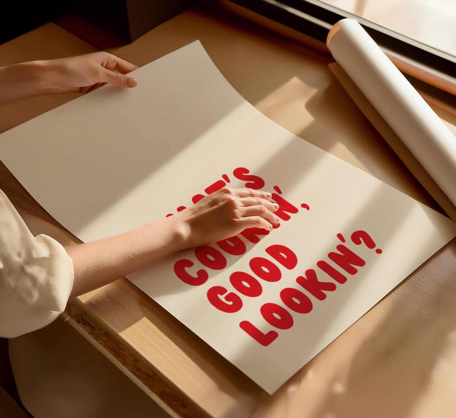 What's Cookin' Good Lookin'? - Kitchen Wall Art - Etsy