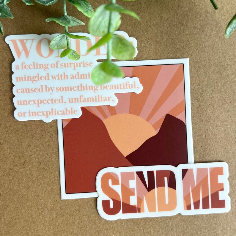 Wonder Sticker Pack - Etsy