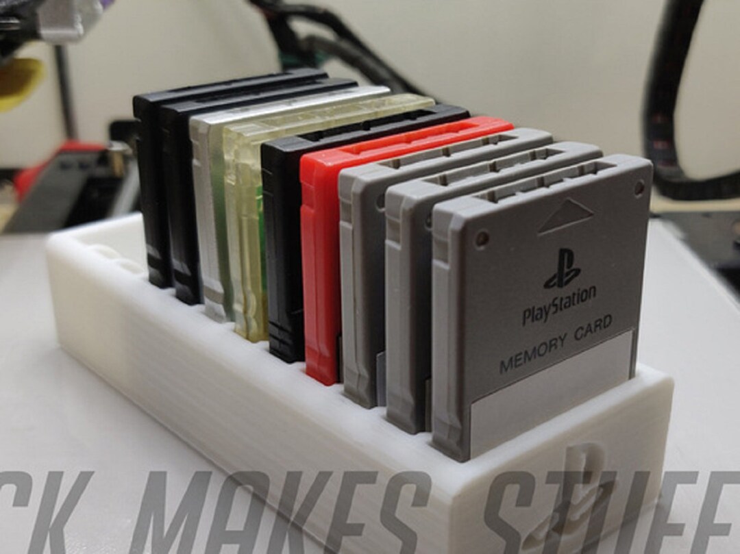 Sony Playstation 2 PS2 PS1 Memory Card Holder Game Save Data - Etsy