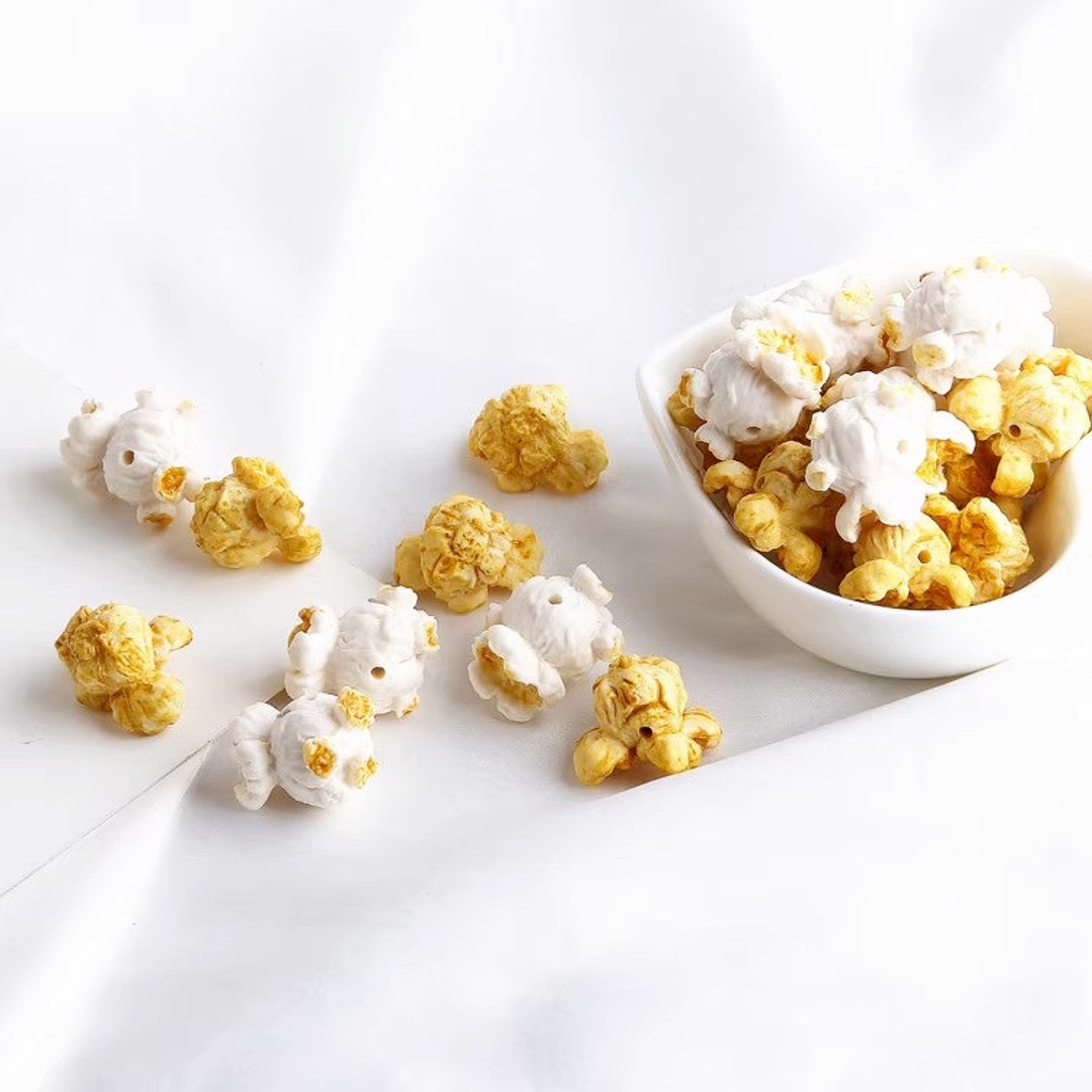 5pcs Pieces Popcorn Resin Beads DIY Crafts - Etsy