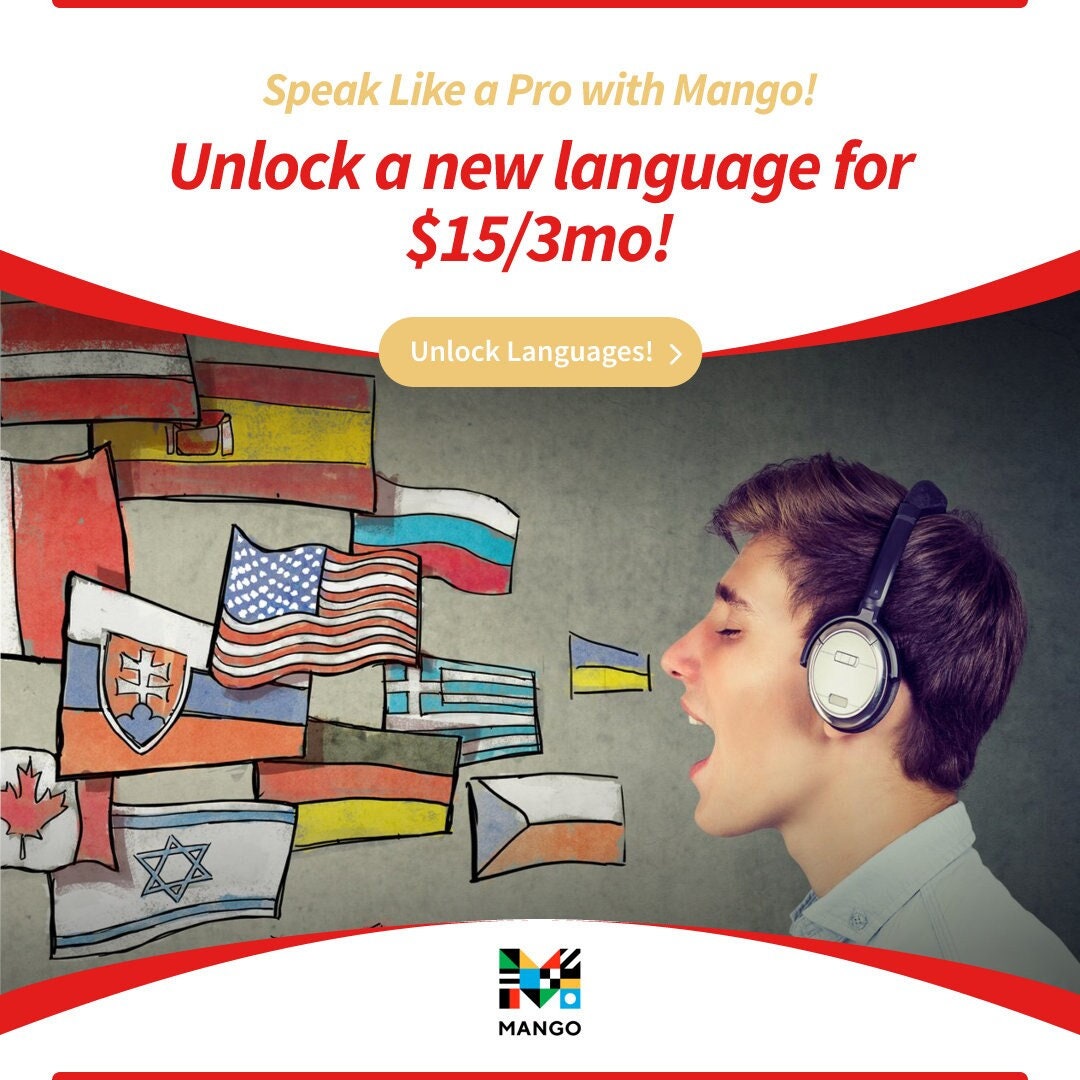 Unlock Linguistic Mastery With INSTANT Access to Mango Languages: Your ...