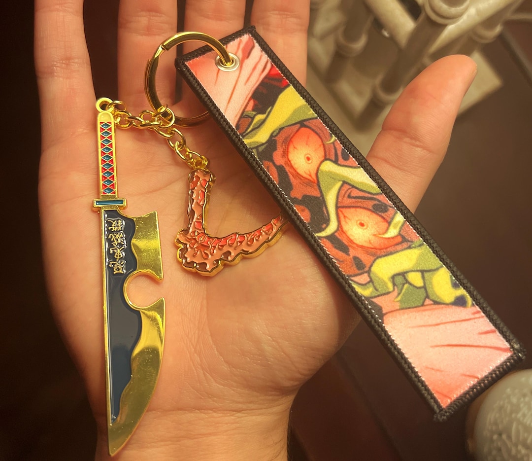 Slayer Tengen Weapons Keychain Demon Anime Inspired Anime Manga Gift ...