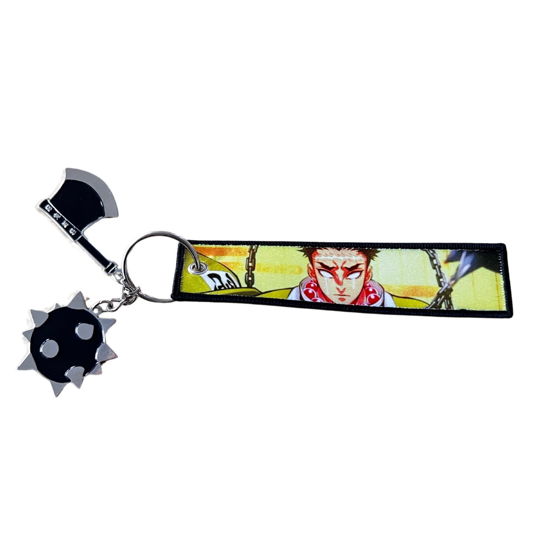 Slayer Gyomei Weapons Keychain Demon Anime Inspired Anime Manga Gift ...