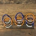 Houston Astros Bead Bracelet Stack. Cheer on the Astros and Show Your H-town Pride Go Stros - Etsy