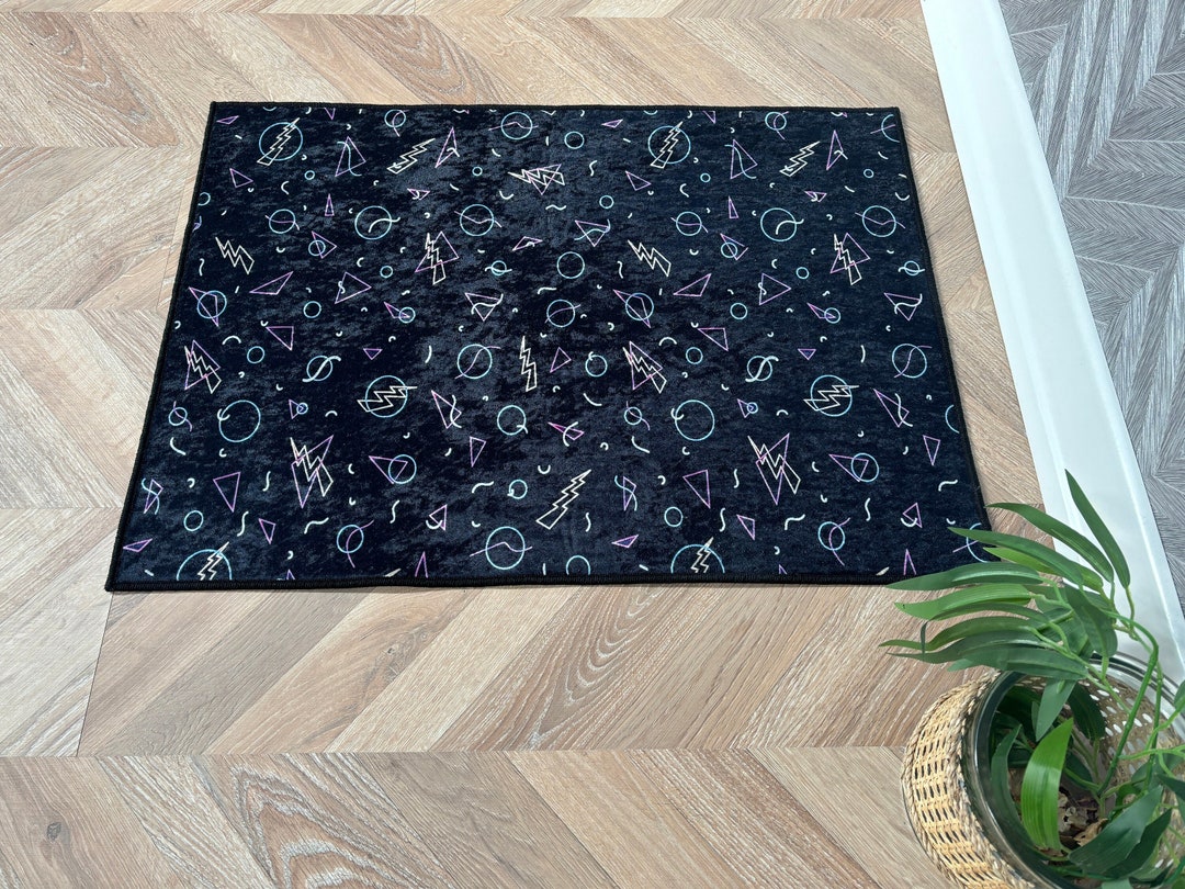 Bowling Alley Rugs, Game Room Rug, Nursery Rug, Modern Rugs, Non-slip ...