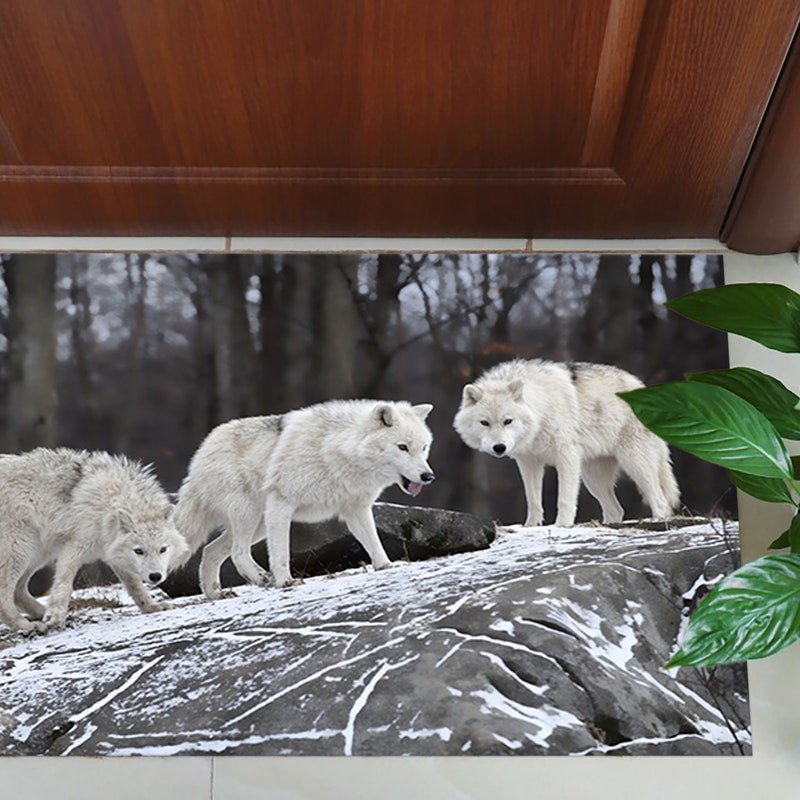 Wolf 3d Rug - Etsy
