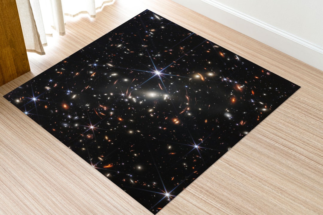 NASA First Deep Field Rug, James Webb Rugs, Starry Sky Rugs, Landscape ...