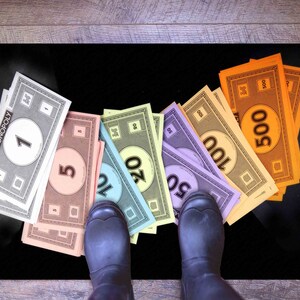 Monopoly Rugs, Monopoly Money Rugs, Money Rug, Modern Rugs, Decorative ...