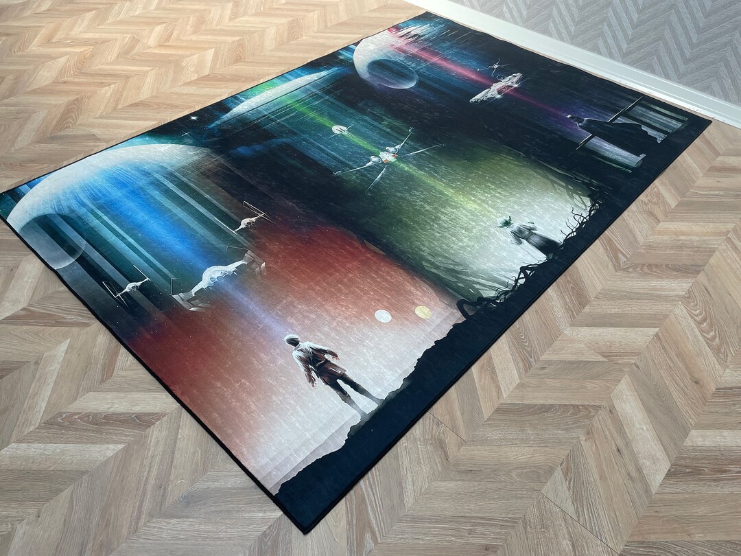 Star Wars Rugs, Movie Rugs, Worlds Warm Rug, Modern Rug, Non-slip ...