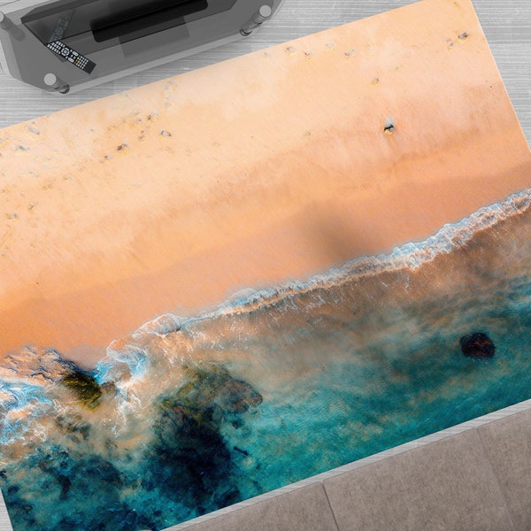 Beach Landscape Rug - Etsy